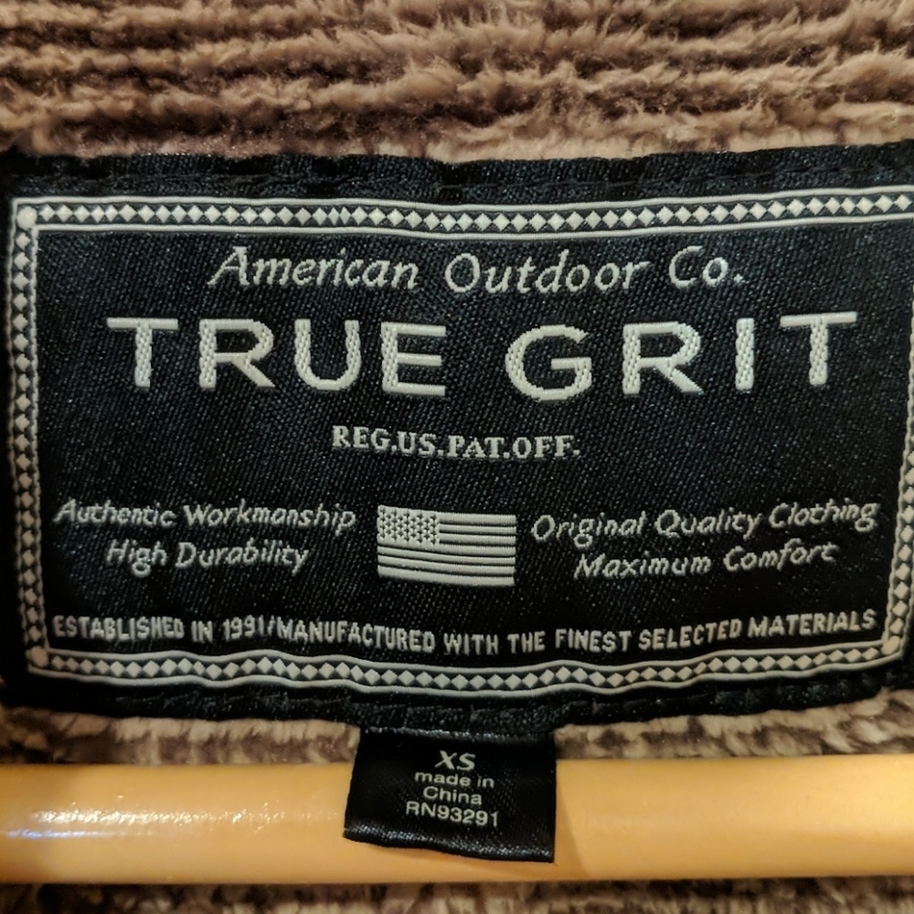 True Grit Luxe Fleece Stripe 1/4 Zip Pullover - Gem